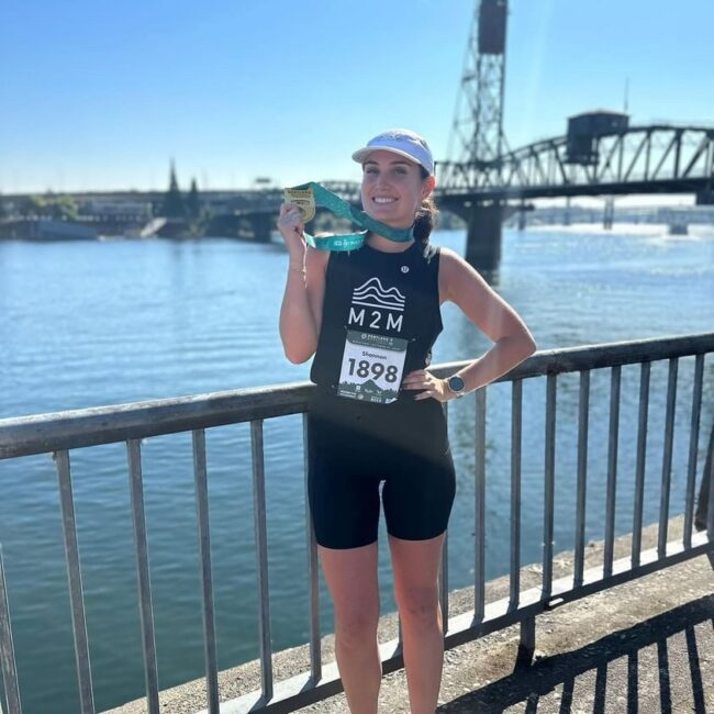 Carla Parsons, running coach at M2M Coaching